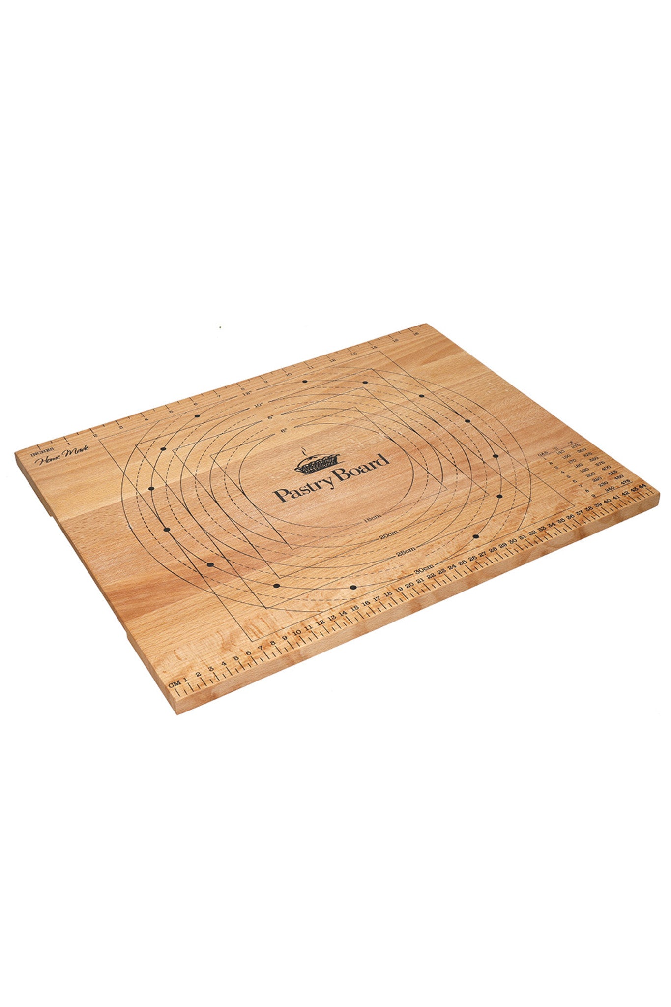 Home Made Wooden Pastry Board with Measures – CookServeEnjoy