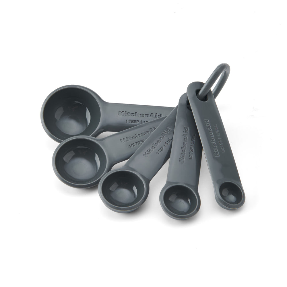 KitchenAid 5pc Measuring Spoon Set - Charcoal Grey – CookServeEnjoy