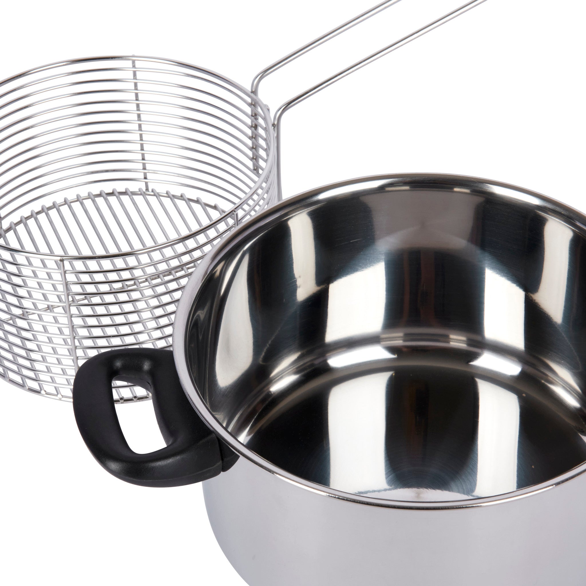 KitchenCraft Stainless Steel Large Chip Fryer and Basket – CookServeEnjoy