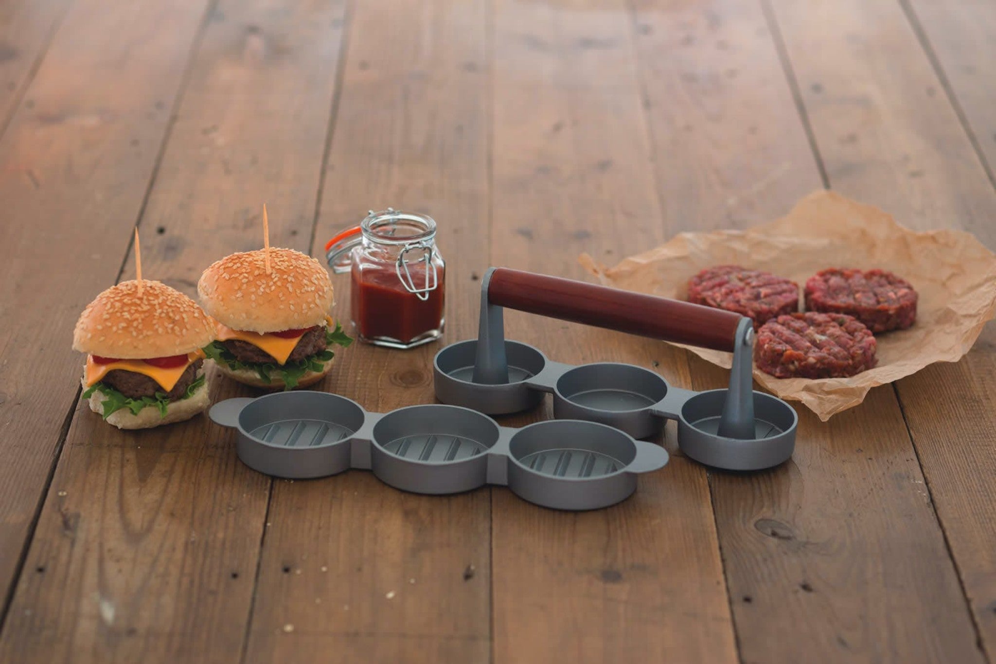 Home Made Mini Burger Press – CookServeEnjoy