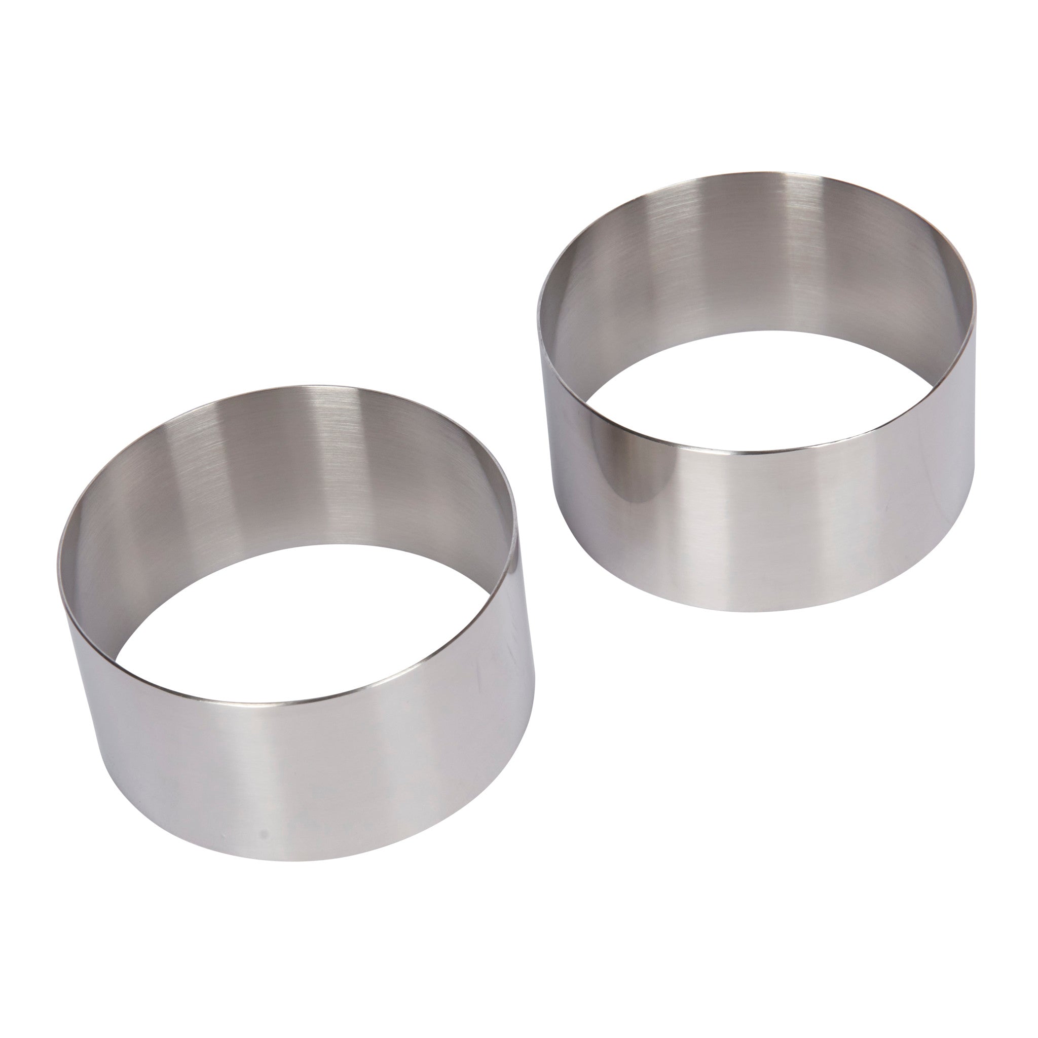 KitchenCraft Set of Two Stainless Steel Cooking Rings – CookServeEnjoy