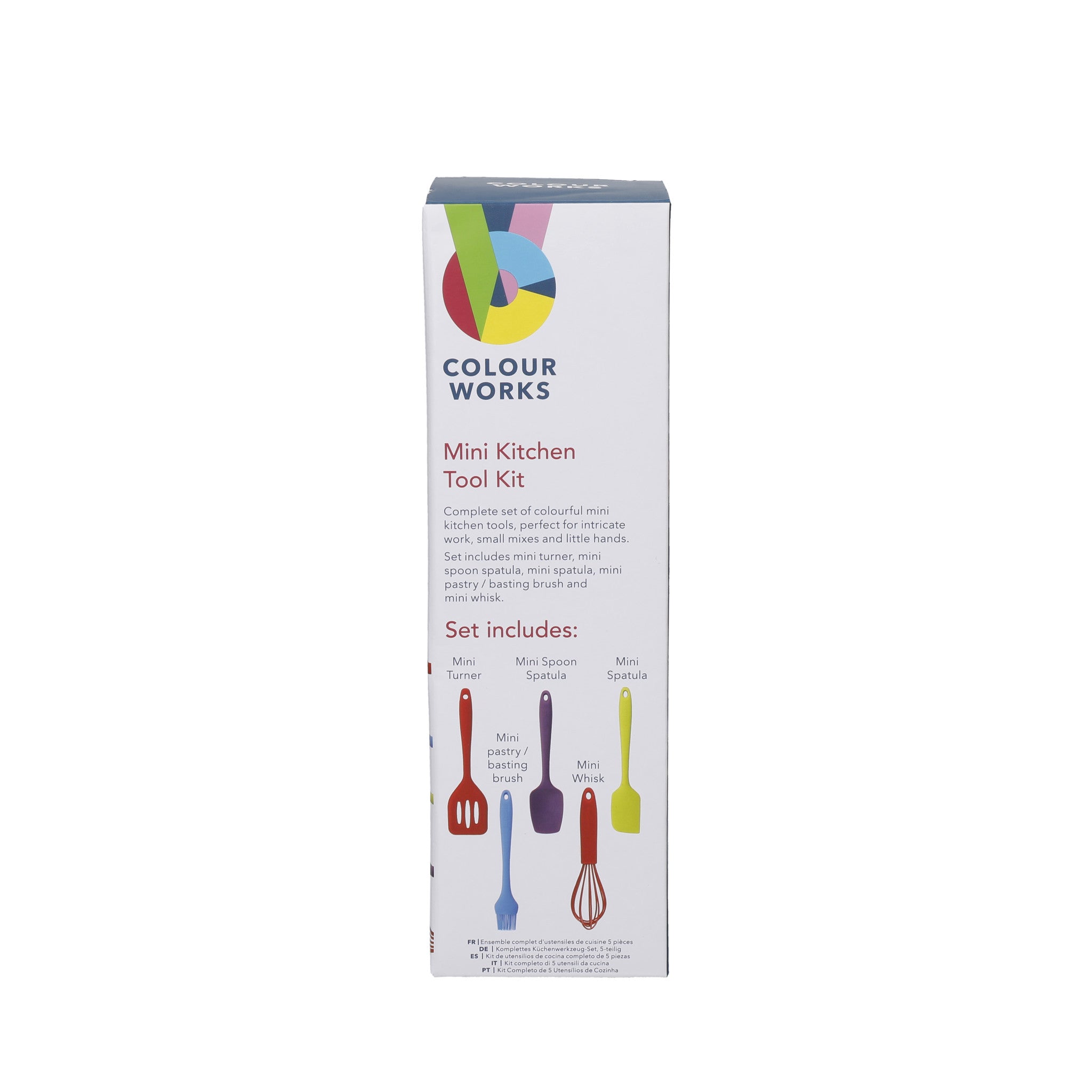 Colourworks 5-Piece Mini Silicone Utensil Set – CookServeEnjoy