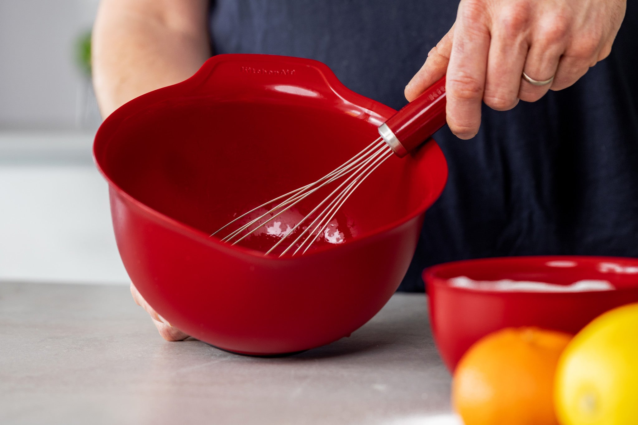 KitchenAid Classic Flat Whisk – Empire Red – CookServeEnjoy