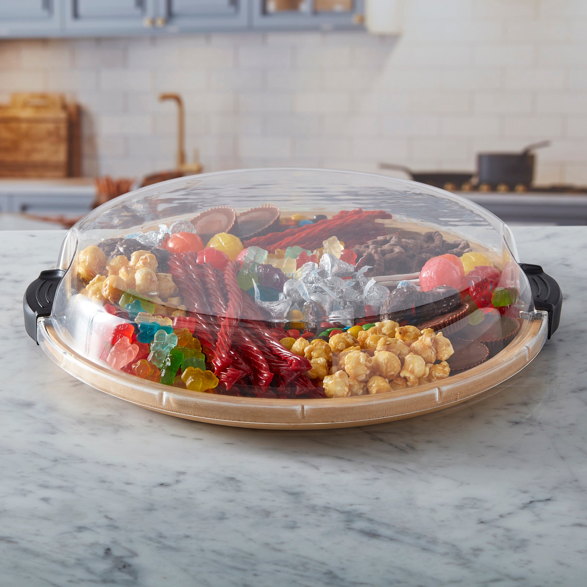 Farberware Build-a-Board Bamboo Round Board, 35.5CM – CookServeEnjoy