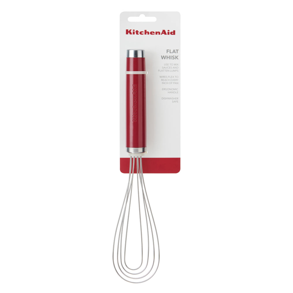 KitchenAid Classic Flat Whisk – Empire Red – CookServeEnjoy