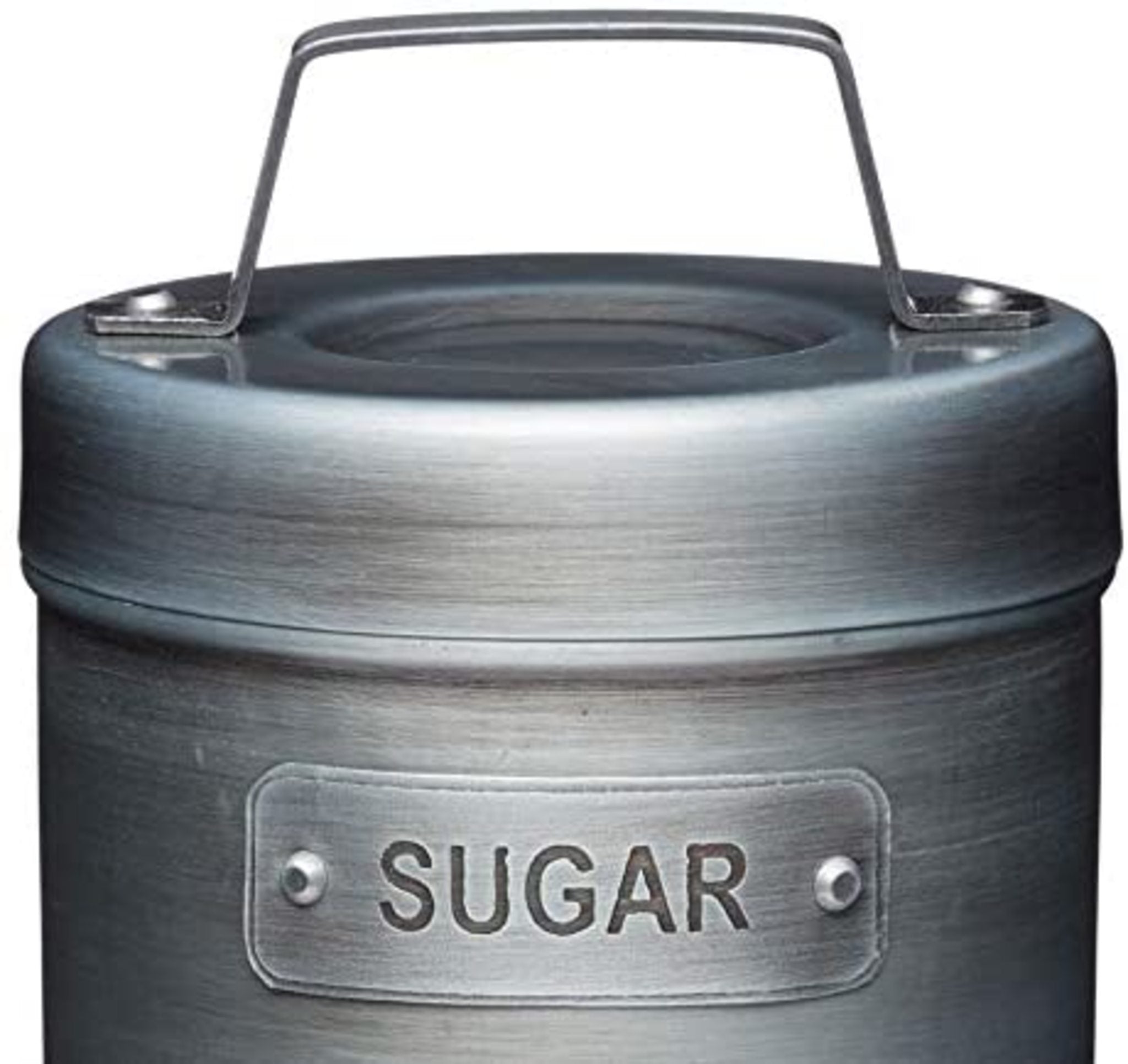 Industrial Kitchen Vintage-Style Metal Sugar Container – CookServeEnjoy