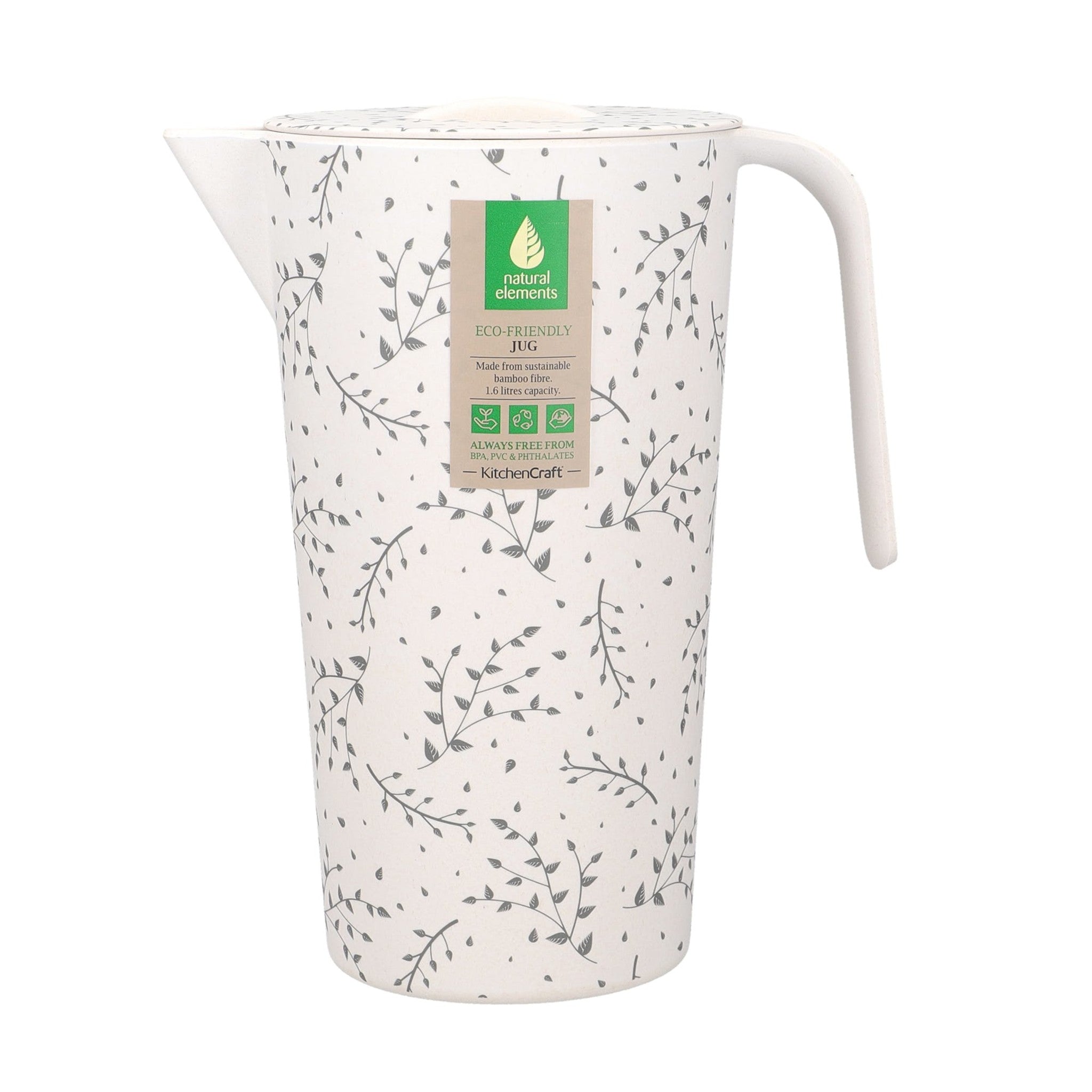 Natural Elements Recycled Plastic Jug - 1.6L – CookServeEnjoy