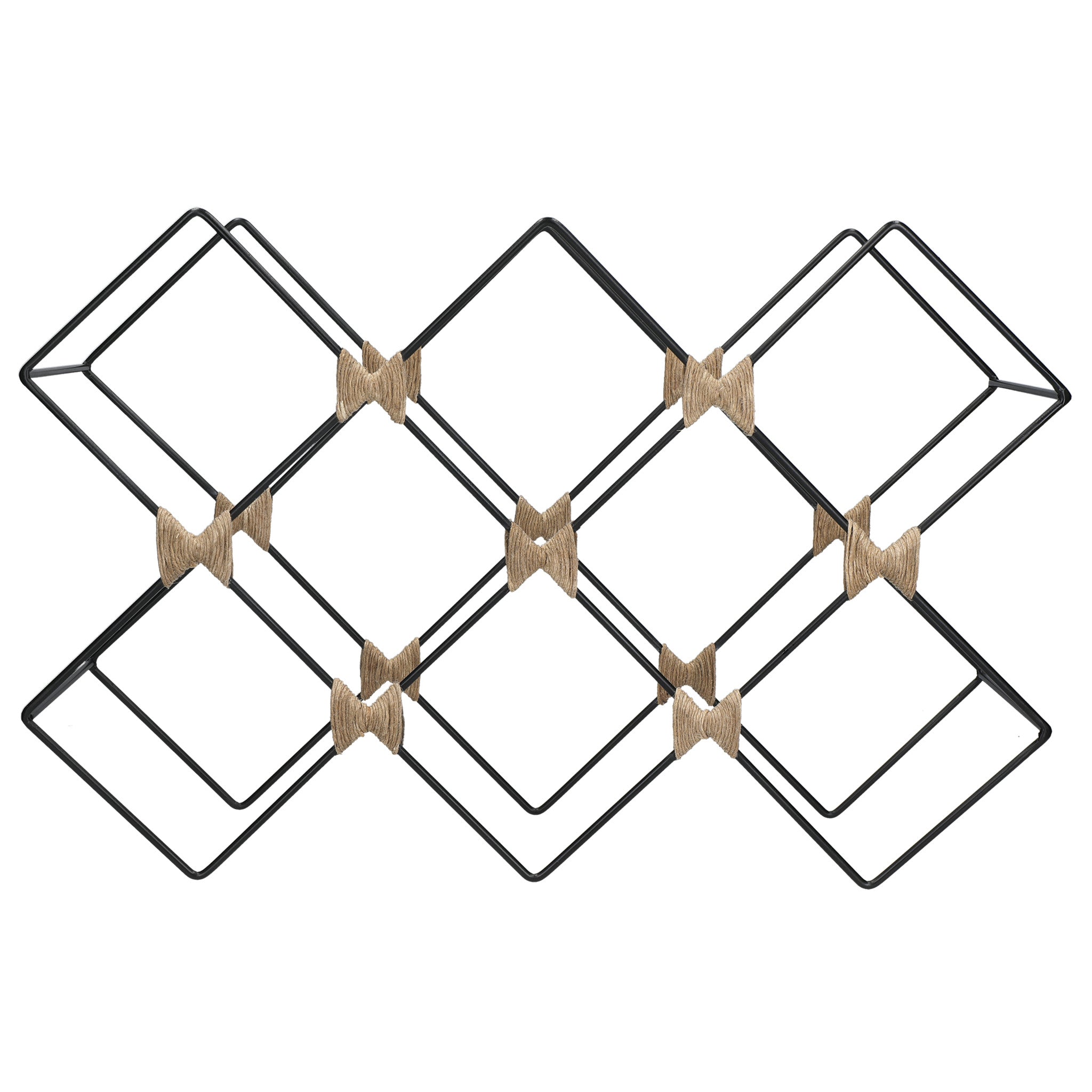 BarCraft 8-Bottle Metal Wine Rack – CookServeEnjoy