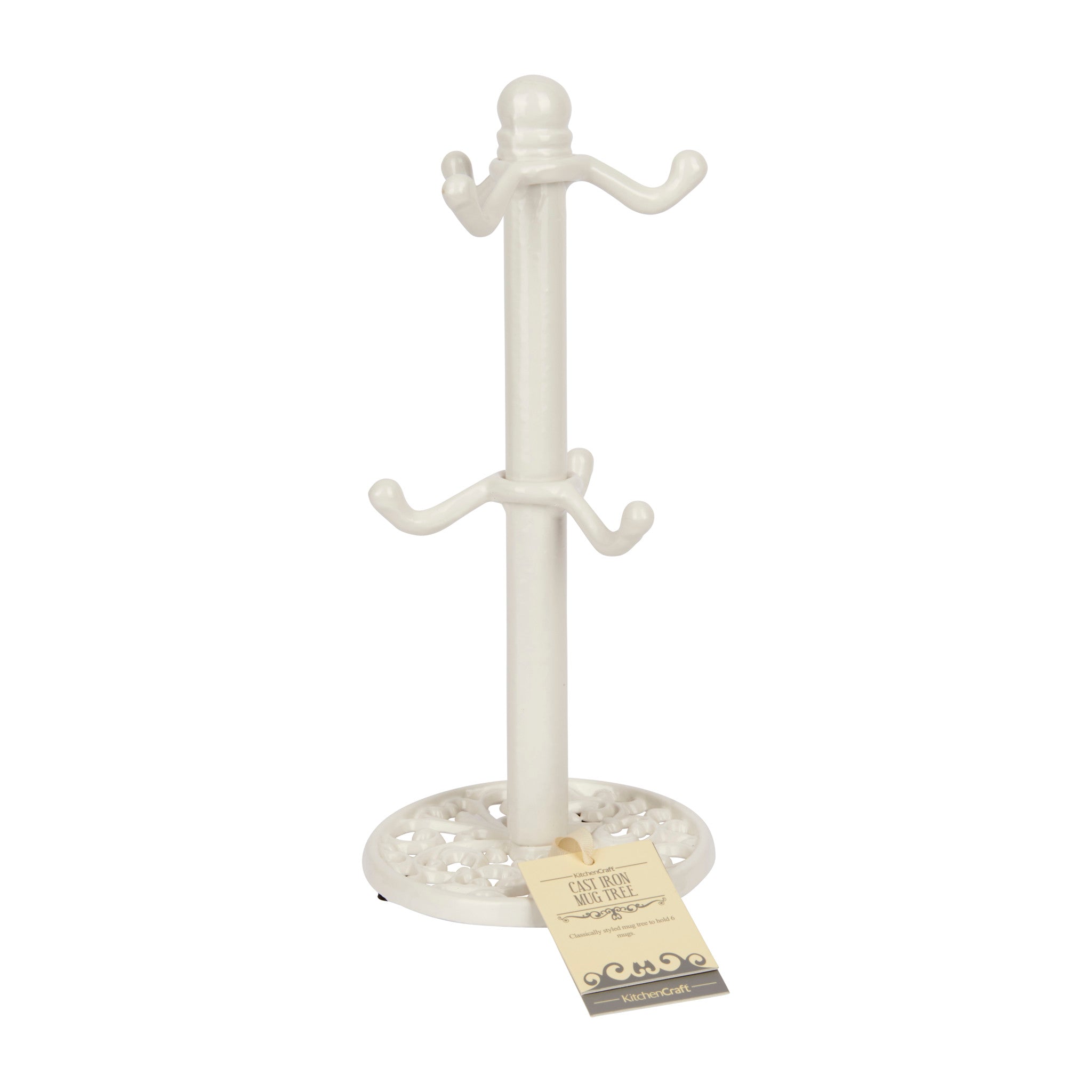 KitchenCraft Cast Iron Mug Tree – CookServeEnjoy