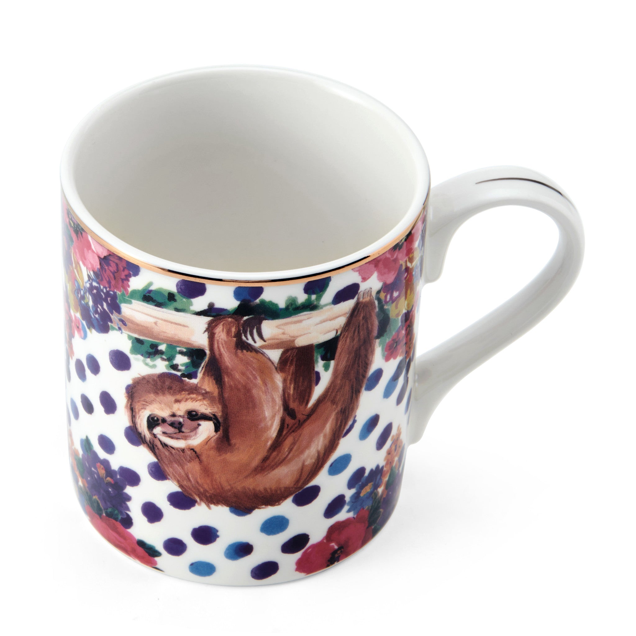 Mikasa Wild at Heart Sloth Print Porcelain Mug, 280ml – CookServeEnjoy