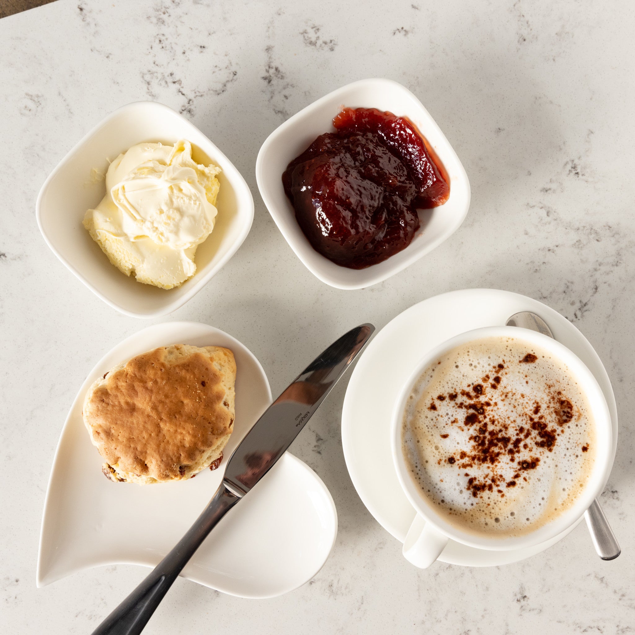 Set of 4 Maxwell & Williams White Basics 300ml Cappuccino Cups And Sau ...