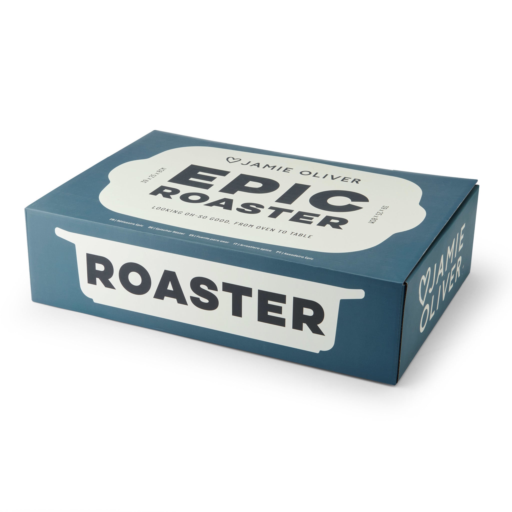 Jamie Oliver Big Love Epic Roaster, Stoneware, 39 x 25 x 8cm ...