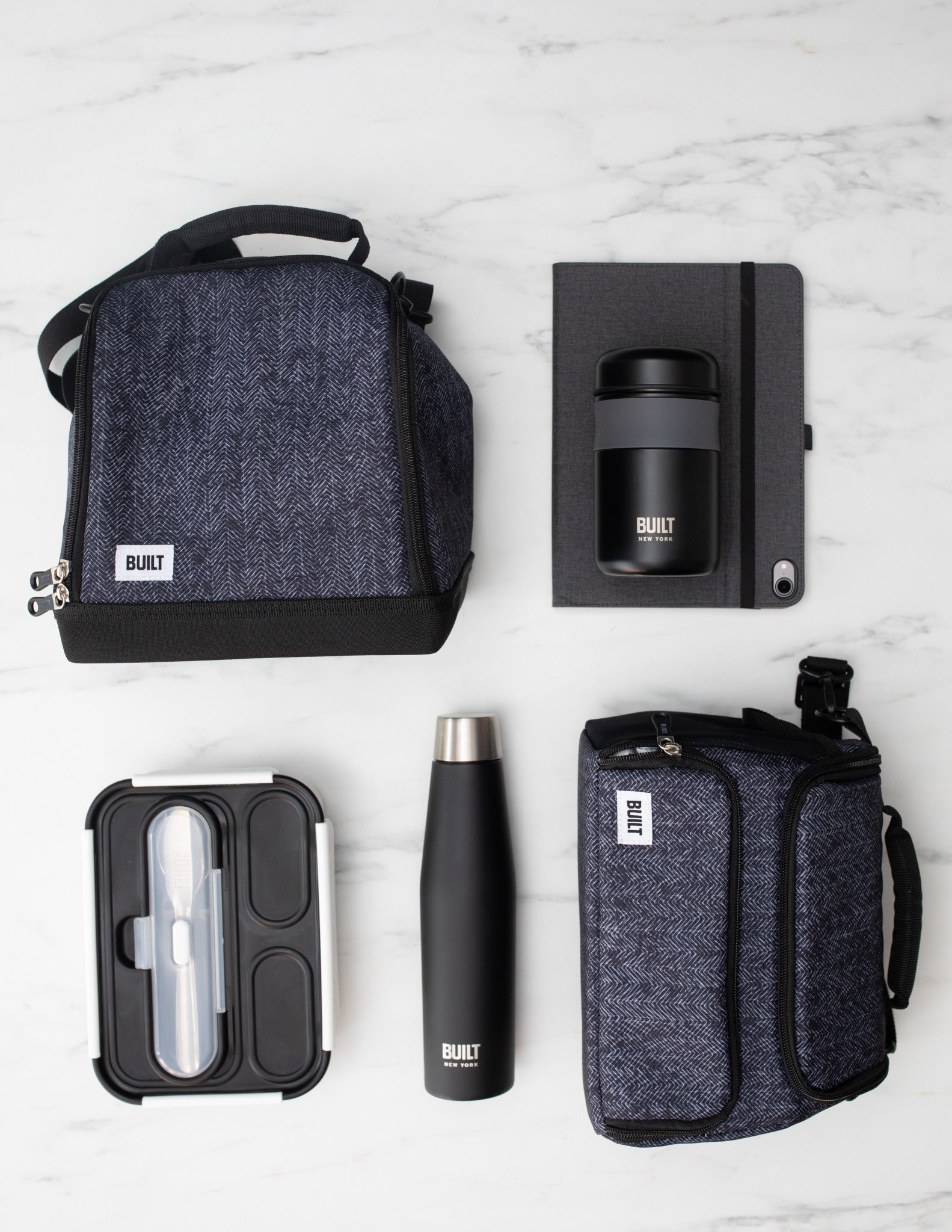 Built Professional 1 Litre Lunch Box with Cutlery – CookServeEnjoy