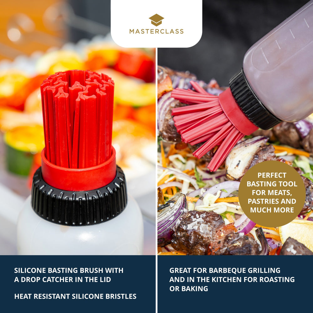 MasterClass Barbecue Bottle Set with 3 Interchangeable Heads, 350ml ...