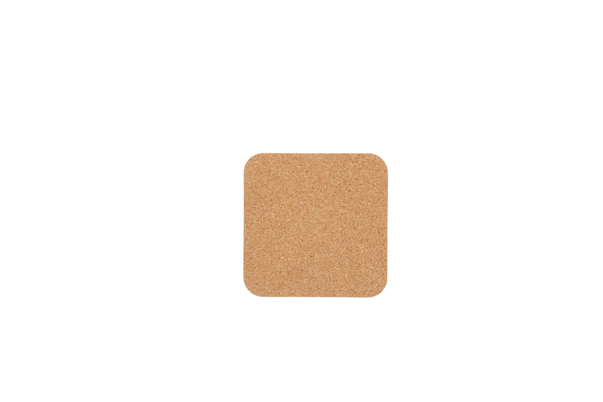 Natural Elements Set of 4 Biodegradable Cork Coasters, 12 x 12cm ...
