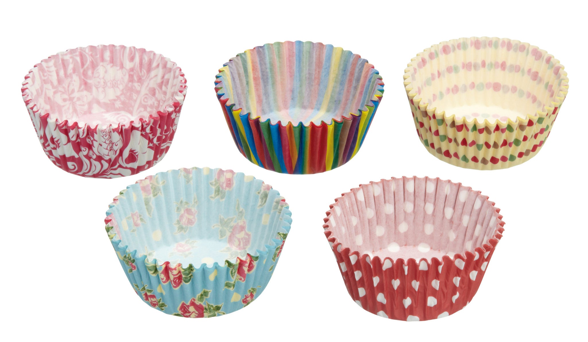 Sweetly Does It Pack of 250 Assorted Paper Cake Cases – CookServeEnjoy