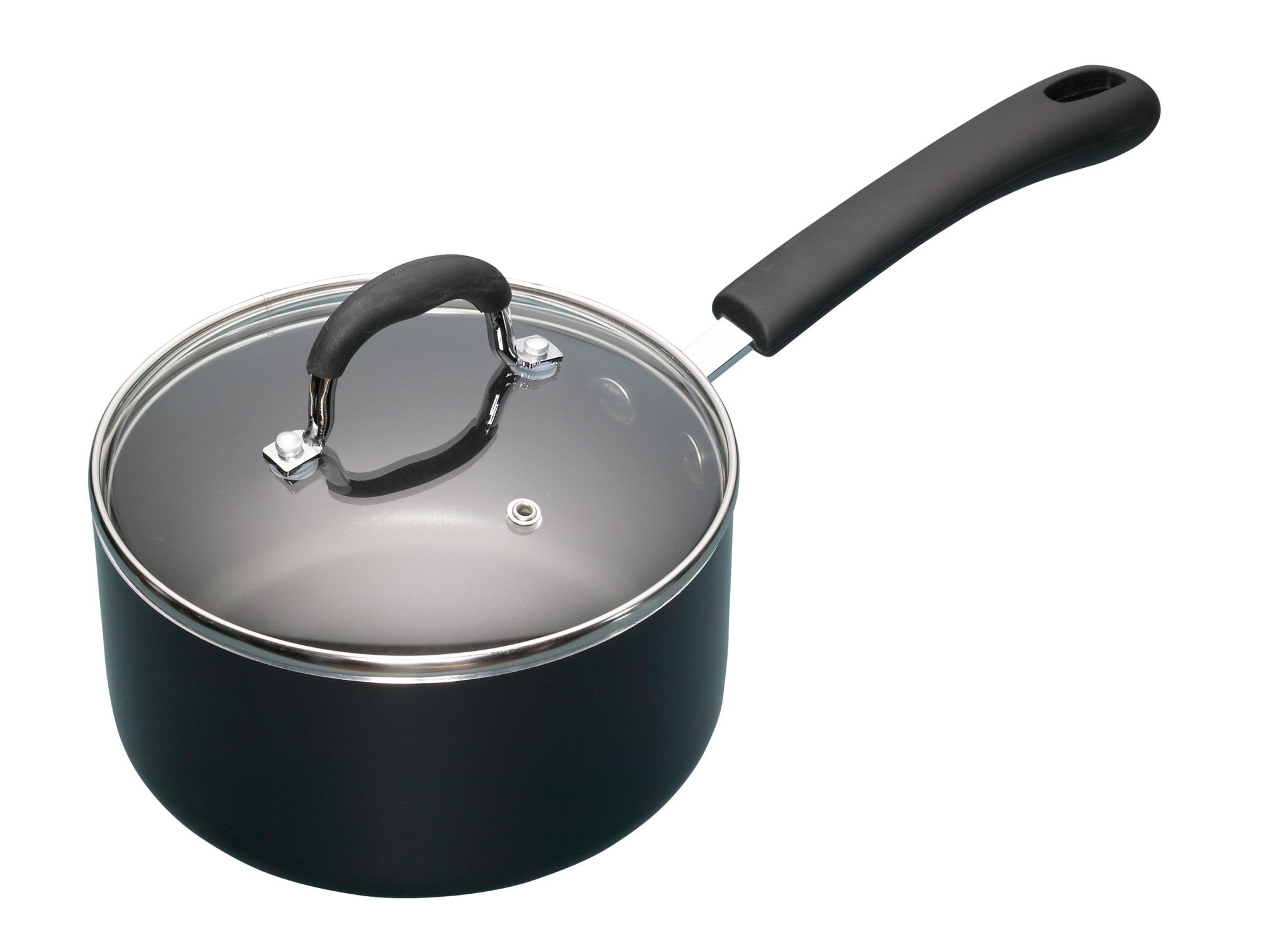 MasterClass Non-Stick Heavy Duty Saucepan, 18cm – CookServeEnjoy