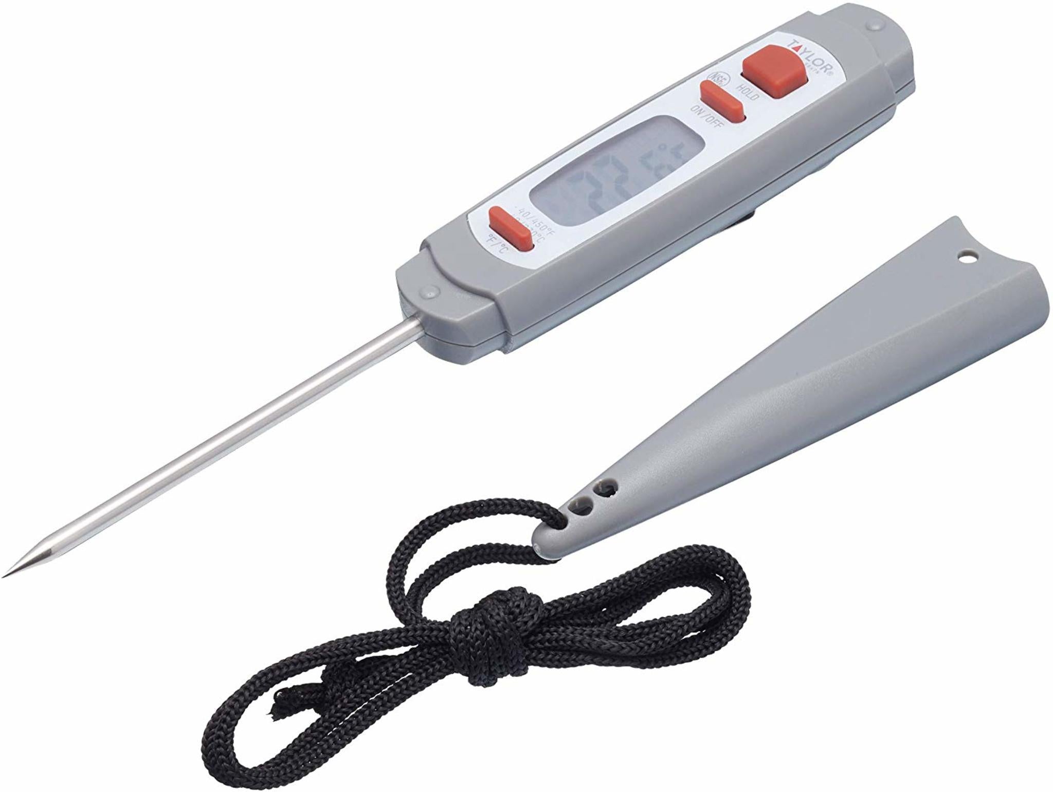 Taylor Pro Digital Rapid Response Thermometer – CookServeEnjoy