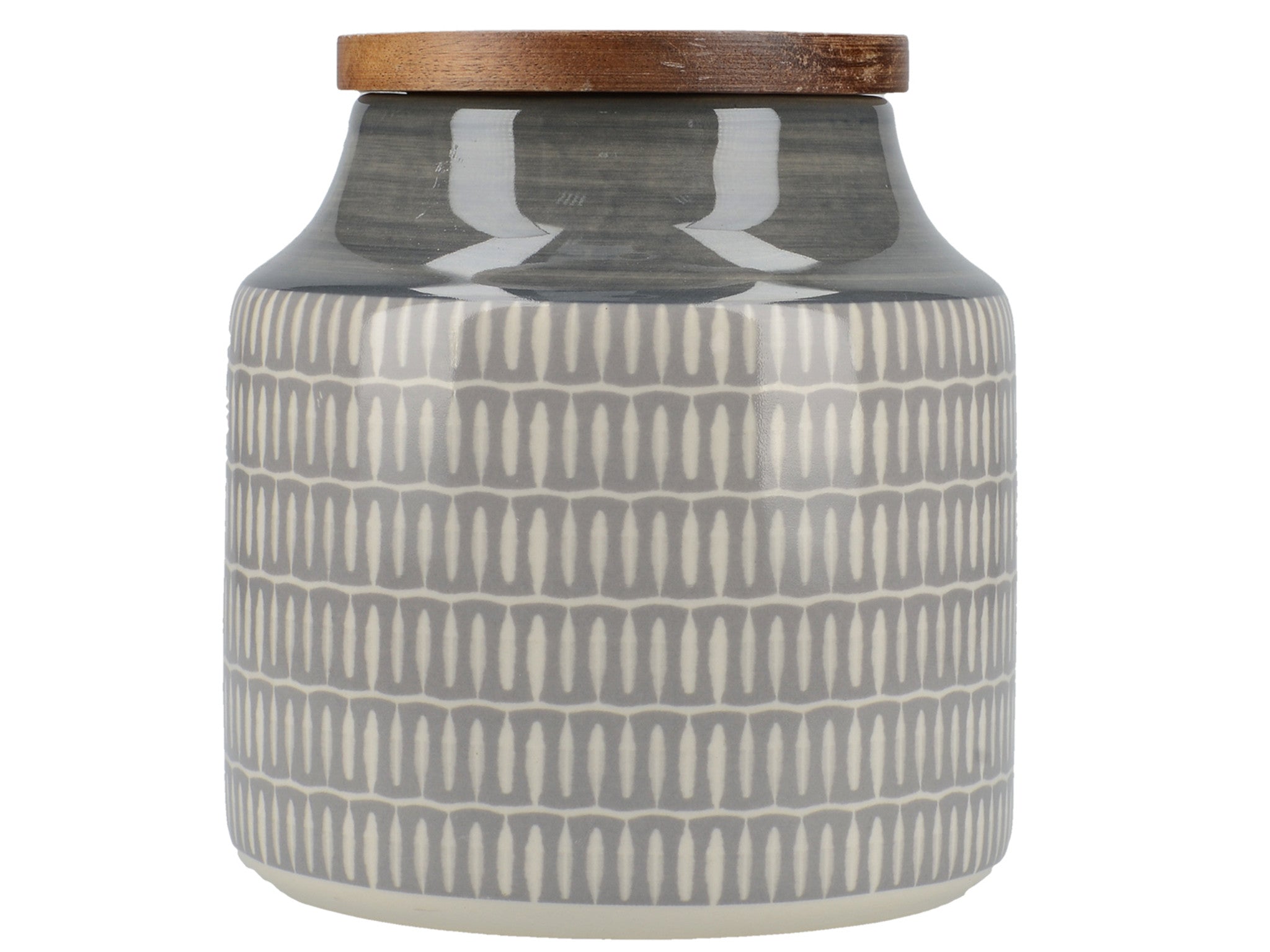 Mikasa Drift Storage Jar Grey – CookServeEnjoy